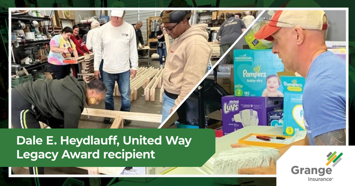 Grange recognized by United Way | Grange Insurance
